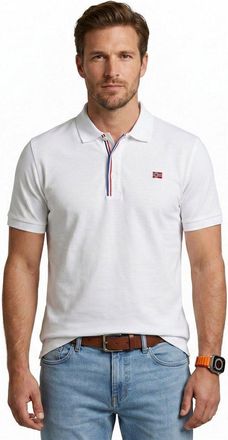 Geographical Norway Poloshirt Herren Poloshirt Kurzarm 100% Baumwolle Piqu&eacute; Regular Fit