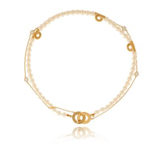 Ferragamo Double Choker - - Accessories - Damen - Gelb - ONE SIZE