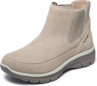 Skechers Bottines &agrave; enfiler pour femme Easy Going-Casual Icon mains libres, Naturel fonc&eacute;., 41 EU