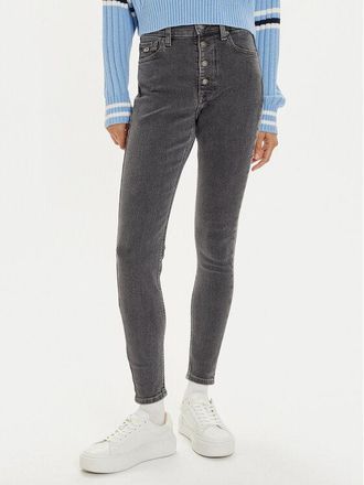 Tommy Jeans Jeans Sylvia DW0DW19531 Grau Skinny Fit