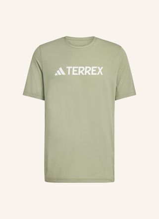 ADIDAS TERREX Adidas Terrex T-Shirt Terrex Multi Climacool Logo Tech gruen