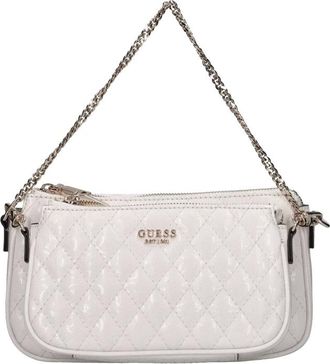 Guess Femme, Sacs, Blanc, Taille: ONE Size Sac en similicuir