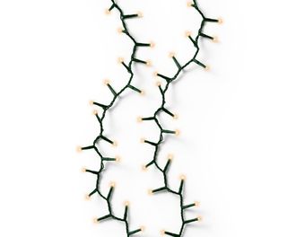 Lumineo Lichterkette 1-2 Glow Compact klassisch warm - 700 LED - für 2,1 Meter Bäume - grünes Kabel - Indoor & Outdoor - Timer - dimmbar - IP44 Schutz