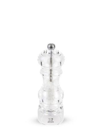 Peugeot Moulin À Sel Nancy 18 cm - Corps Transparent en Acryl