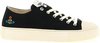 Vivienne Westwood Femme, Chaussures, Noir, Taille: 36 EU Plimsoll Baskets