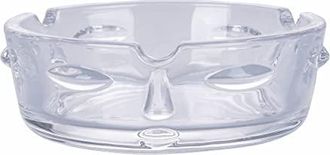 Villa D'Este Home Tivoli Vis a Vis Aschenbecher aus Glas, transparent