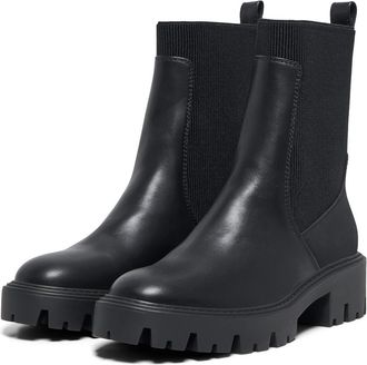 Only Damen Onlbetty-7 Pu Chelsea Boot, Black, 41 EU