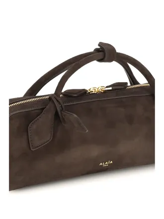 Alaia Clutch - Brown