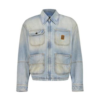Amiri Denim Work Jacket - - Jackets - Herren - Blau - M