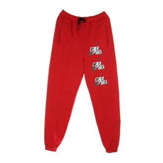 Nike Jordan Homme, Pantalons, Rouge, Taille: XL Pantalon de surv&ecirc;tement classique en molleton rouge