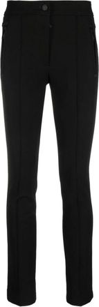 Moncler Femme, Pantalons, Noir, Taille: 40 FR Twill Pantalons