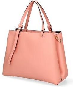 Gave Lux Sac &agrave; main en cuir v&eacute;ritable pour femme Fabriqu&eacute; en Italie 28 x 21 x 12 cm GLX228103823FBG, Saumon, Taille unique