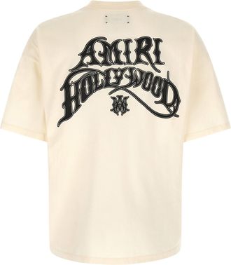 Amiri Hollywood T-Shirt - Cream