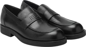 Maison Margiela Mocassins &agrave; logo grav&eacute; - Homme - Chaussures - Noir - Taille: 40 EU