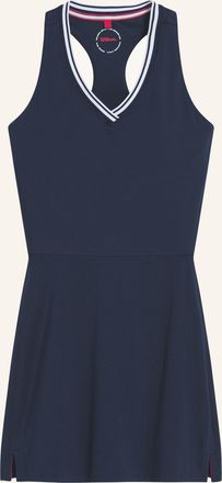 Wilson Midikleid Tiebreaker Dress Unlined blau