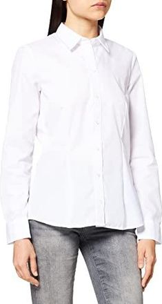 Seidensticker Chemisier pour femme - Chemisier de ville - Chemisier chemise - Regular Fit - Manches longues - Uni - 100 % coton