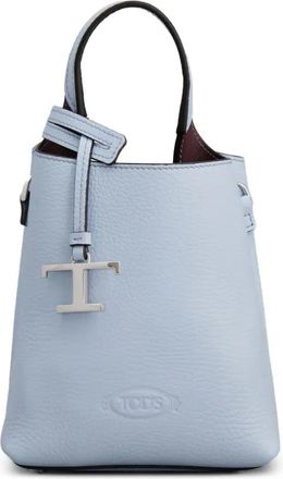Tod's Beuteltasche mit T-Logo - Blau