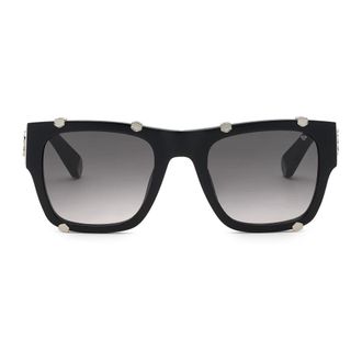 Philipp Plein Homme, Accessoires, Noir, Taille: ONE Size Icon Hexagon Lunettes de soleil