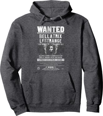 Harry Potter Bellatrix Lestrange Wanted Pullover Hoodie