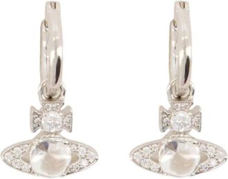 Vivienne Westwood Ondina Creolen - - Accessories - Damen - Grau - ONE SIZE