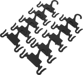 Artibetter 10 St&uuml;ck Schuhaufh&auml;nger Haken f&uuml;r Hausschuhe Sandalen Baumwollschuhe zum Trocknen und Aufbewahren Multifunktional Platzsparend Installieren f&uuml;r Hausha