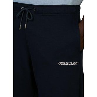 Guess Pantalon de surv&ecirc;tement droit en coton