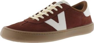 Victoria Basket Basse Unisexe Olmo Croûte De Cuir Barefoot & Pièces en Contraste & Semelle Caramel 1186103 pour Adulte Terra 40