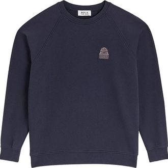 Bask In The Sun Herren vegan Sweatshirt Mini To The Sea Mitternacht