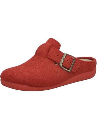 Josef Seibel Damen Pantoffeln Cara.01,Weite G (Normal),Wechselfußbett,Puschen,Pantoletten,Latschen,Schlappen,hausschlappen,rot,38 EU