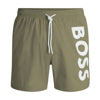 HUGO BOSS Octopus Badeshorts - - Swimwear - Herren - Gr&uuml;n - XS