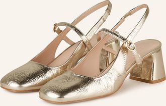 Zinda Slingpumps Ines gold