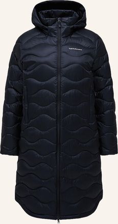 Peak Performance Lightweight-Daunenjacke Helium Mit Abnehmbarer Kapuze schwarz
