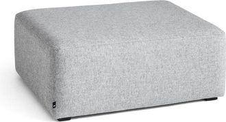 HAY [NEUWERTIG] B-Ware Hay Mags 01 Ottoman Xs Fu&szlig;bank Hallingdal 130 Hellgrau Polsterbezug H&ouml;he 40 Cm