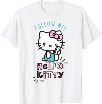 Hello Kitty Like, Folge sozialen Freunden online Click Classic T-Shirt