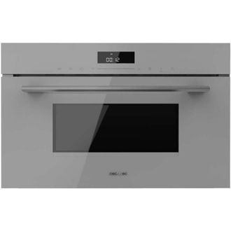 Cecotec Cecotec - 60x45cm Bolero Hexa MW703800 Glas Grau Integrierter Mikrowellenherd MW703800 Glas Grau. 1450W, 34L de Kapazit&auml;t, Mikrowellenfunktion