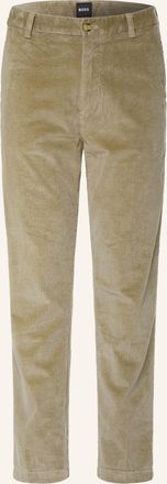 HUGO BOSS Cordhose Kane Extra Slim Fit braun