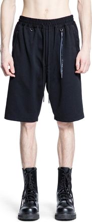 MASTERMIND WORLD MAN BLACK SHORTS & SKIRTS