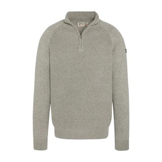 Schott NYC Schott Nyc, Herren, Strickwaren, Grau, 2XLGr&ouml;&szlig;e