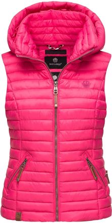 Navahoo Damen Weste Steppweste gesteppt Frühjahr Übergangsweste B696 [B696-Shad-Pink-Gr.S]