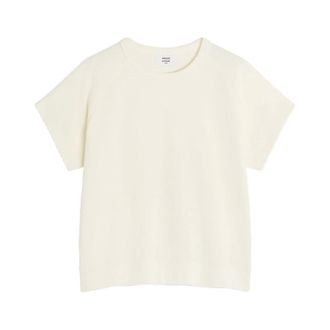 Maison Kitsun&eacute; Femme, Sweatshirts et sweats &agrave; capuche, Beige, Taille: 40 FR Paris Comfort SweaT-shirt