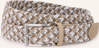 Strokesman's Strokesmans Flechtg&uuml;rtel beige