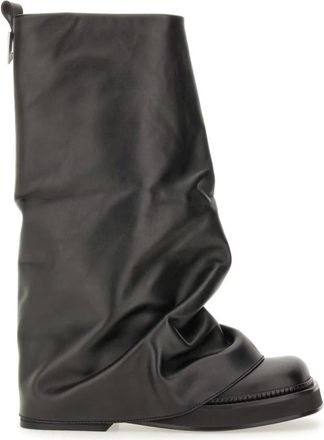 The Attico Bottes Robin - Femme - Chaussures - Noir - Taille: 35 EU