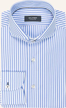 Olymp Olymp Signature Hemd Tailored Fit blau