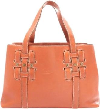 Celine Sac cabas en cuir Macadam Pre-owned - Femme - Pre-owned - Brun - Taille: ONE Size