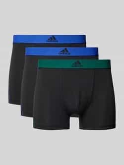 adidas Trunks mit elastischem Label-Bund im 2er-Pack