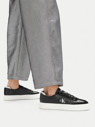 Calvin Klein Sneakers Calvin Klein Basket Cups Lup Wt Lth Su HW0HW02984 Schwarz