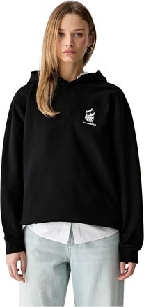 Karl Lagerfeld Damen, Sweatshirts & Hoodies, Schwarzk, XSGr&ouml;&szlig;e