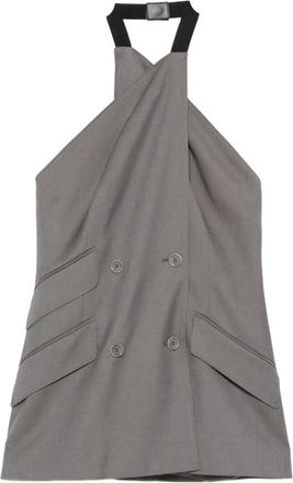 Max Mara Femme, Tops, Gris, Taille: 40 FR Blazer sans Manches