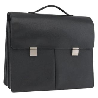 Louis Vuitton Pre-owned Taiga Business Bag - - Pre-owned - Damen - Schwarzk - ONE SIZE