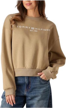 Tommy Hilfiger Damen, Sweatshirts & Hoodies, Beige, MGr&ouml;&szlig;e